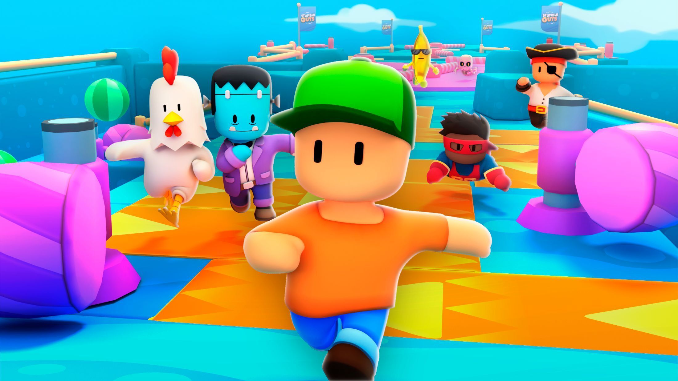 Stumble Guys: pubblicato un video che celebra la fine dell'anno - Vgmag.it